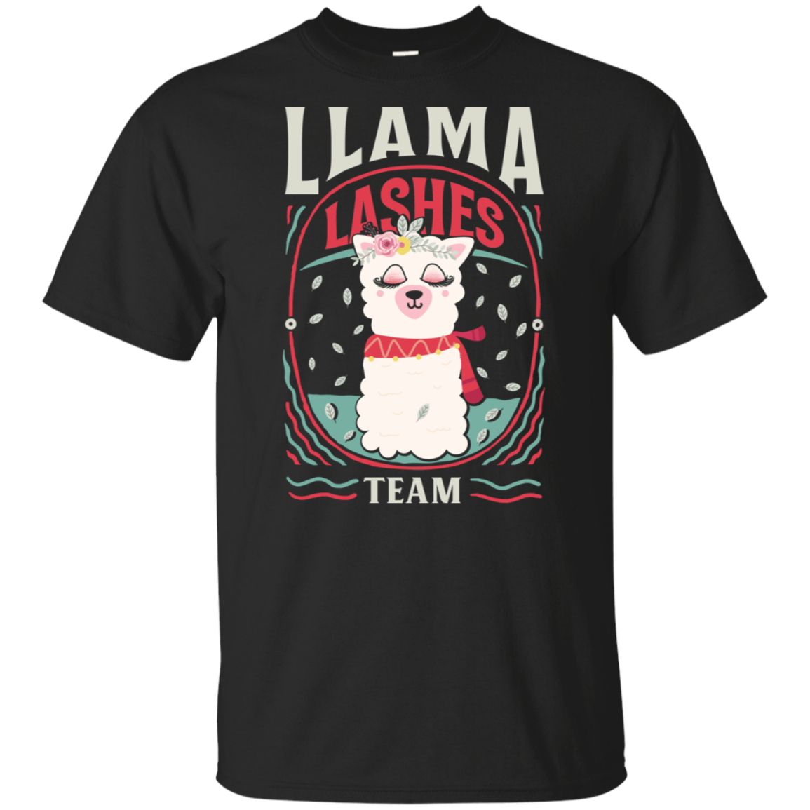 Llama Lashes Team T-Shirt | CubeBik