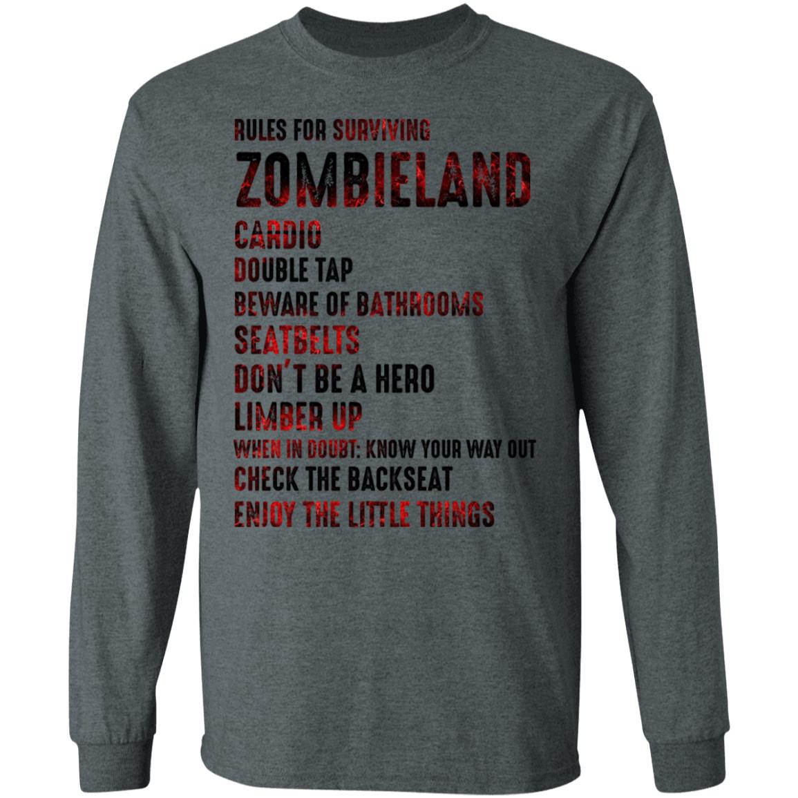 Zombieland Rules Quotes Rule #1 Cardio NeatoShop
