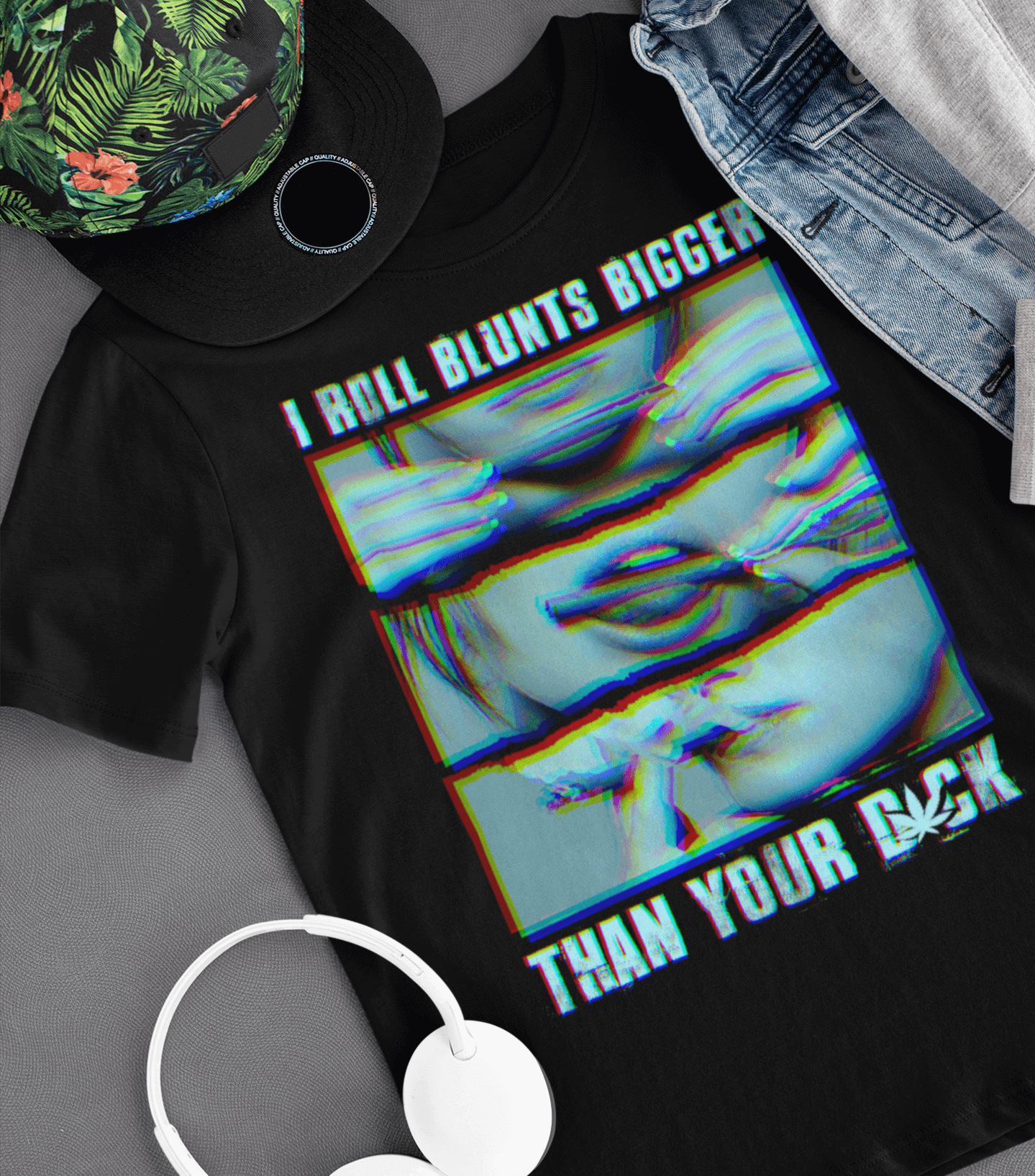 Funy Blunt Shirt | I Roll Blunts Bigger Than Your Dick - Funny Weed ...