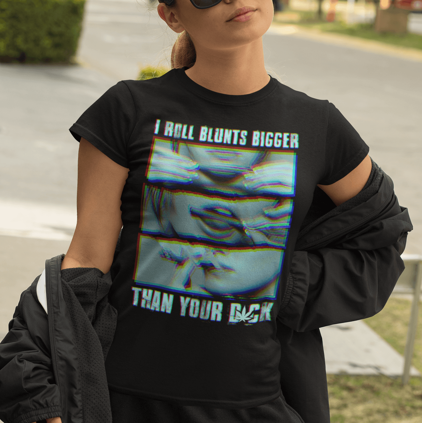 Funy Blunt Shirt | I Roll Blunts Bigger Than Your Dick - Funny Weed ...