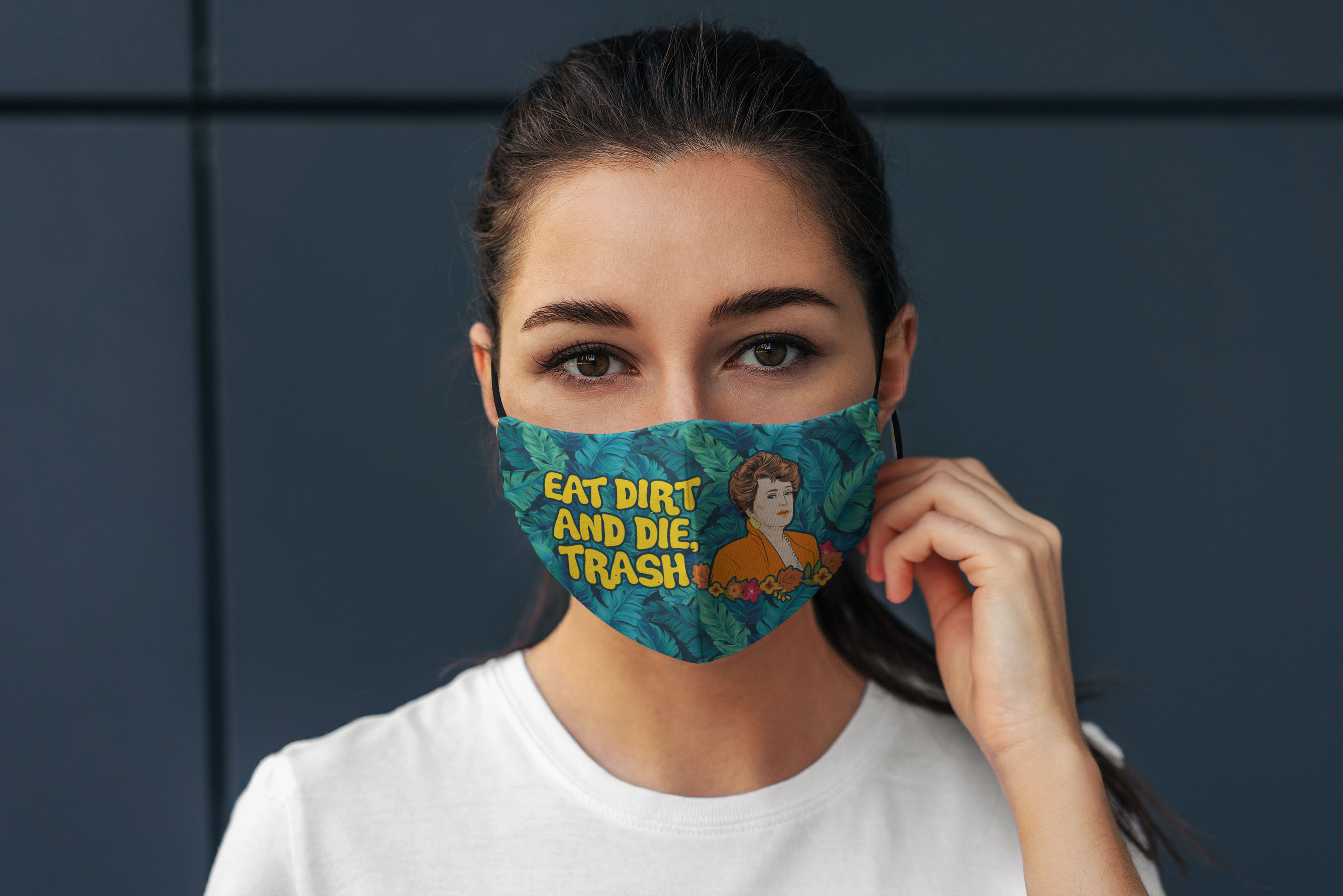 Golden Girls Mask | Eat Dirt And Die Trash Blanche Golden Girls ...