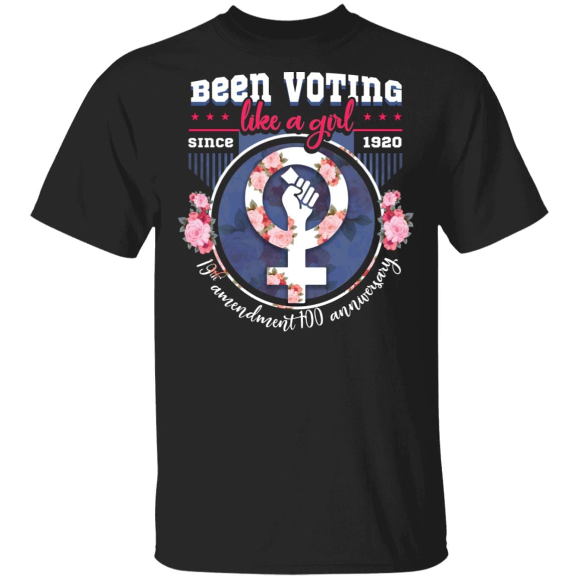 19th Amendment Anniversary Shirt | Women Voting Like a Girl Since 1920 ...