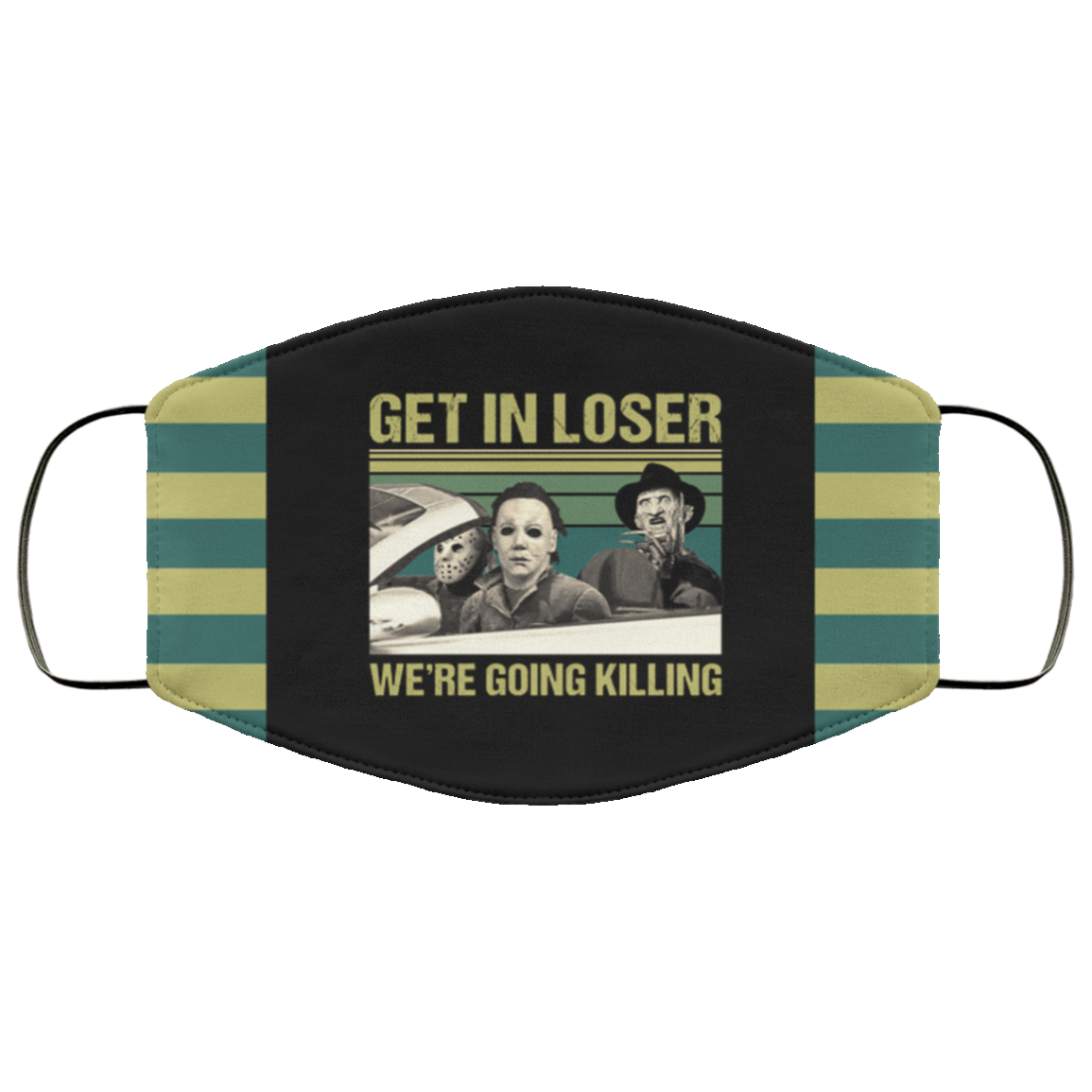 Horror Movie Mask | Get In Loser We're Going Killing Horror Movies Face ...