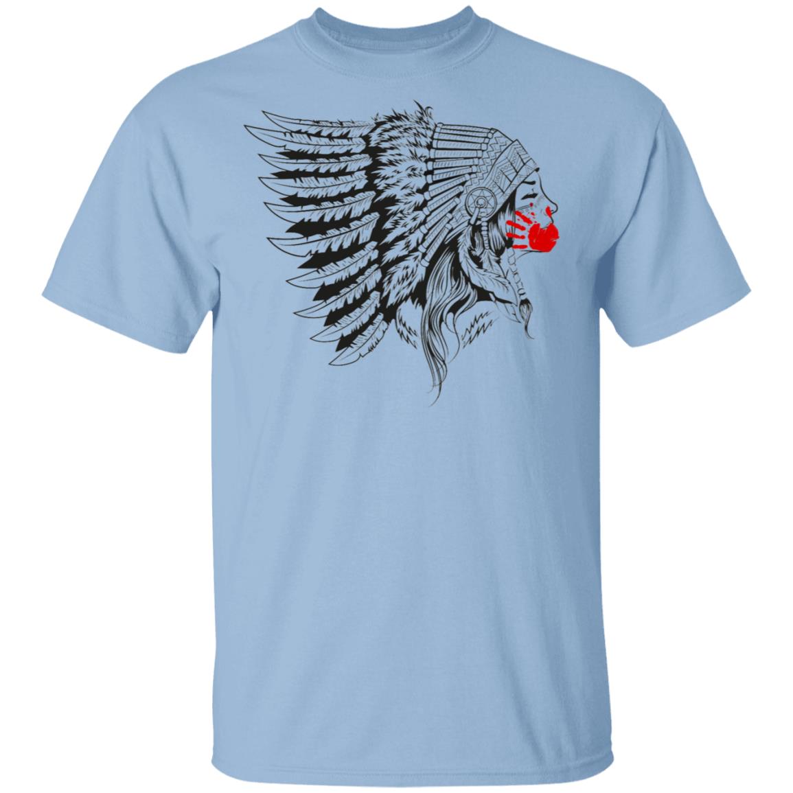 Native American Shirt | Native American Red Hand Shirt - MMIW Shirt ...
