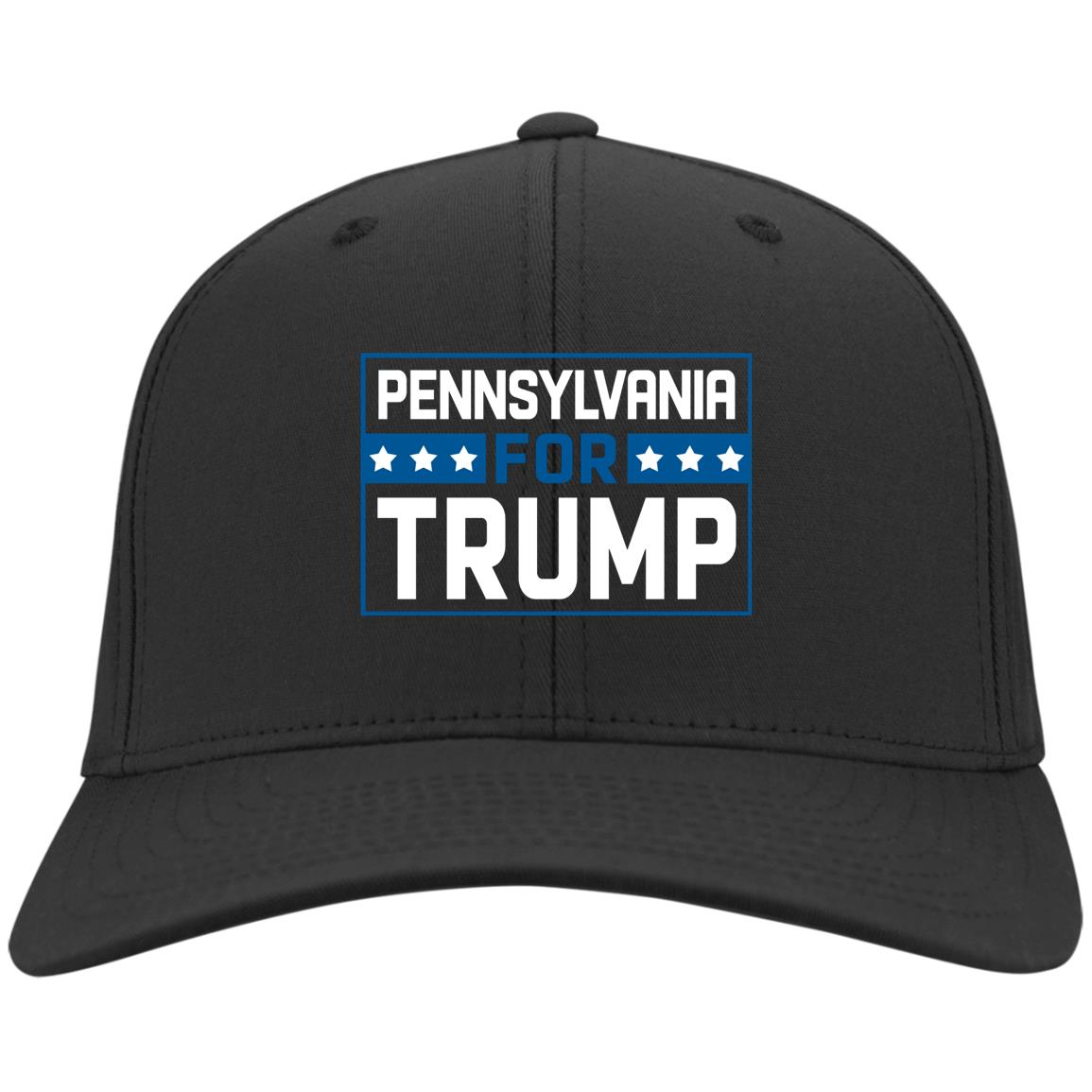 Pennsylvania For Trump Twill Cap - High-Profile Snapback Hat - Support ...