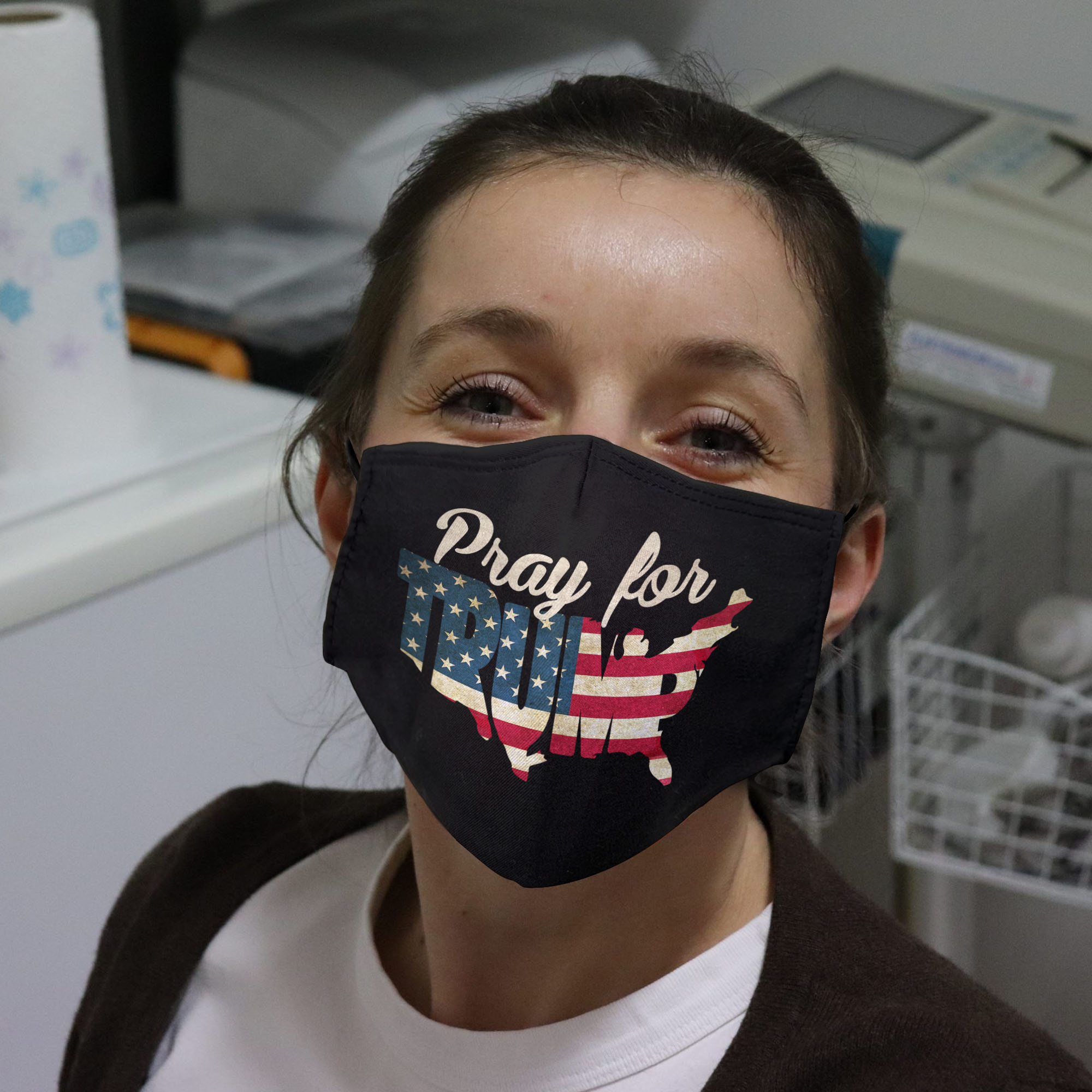 Pray For Trump Mask | Pray For President Trump Get Well Soon POTUS Face ...