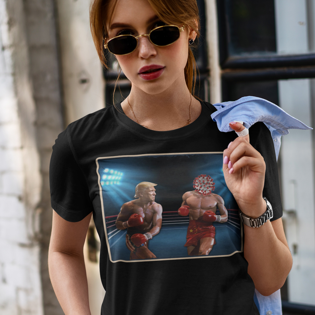 Trump Boxing With Coronavirus Shirt | Donald Trump Boxing With ...