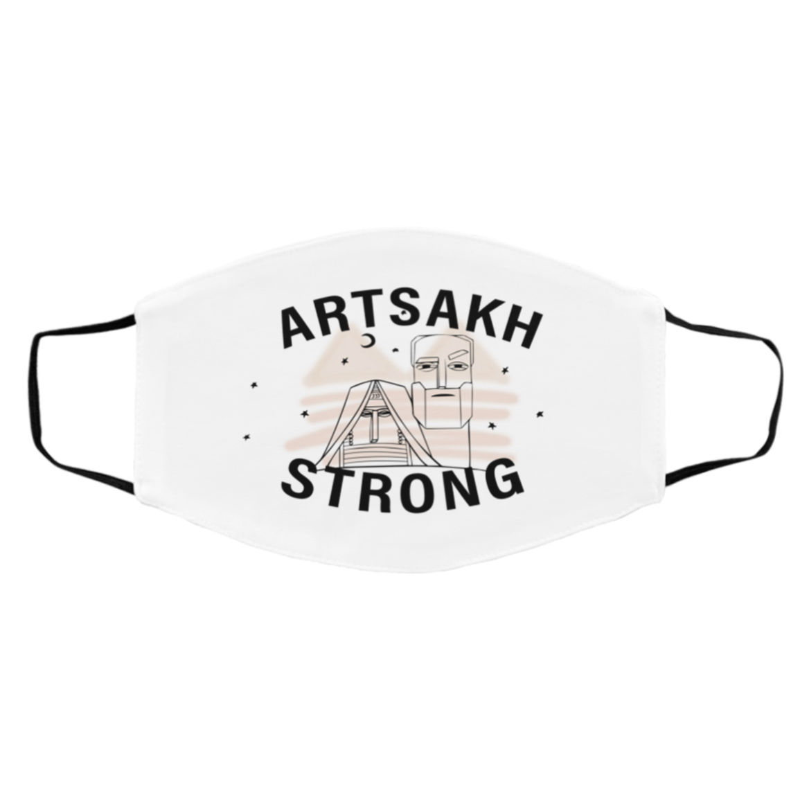 Artsakh Is Armenia Flag Face Mask | Artsakh Strong Washable Reusable ...