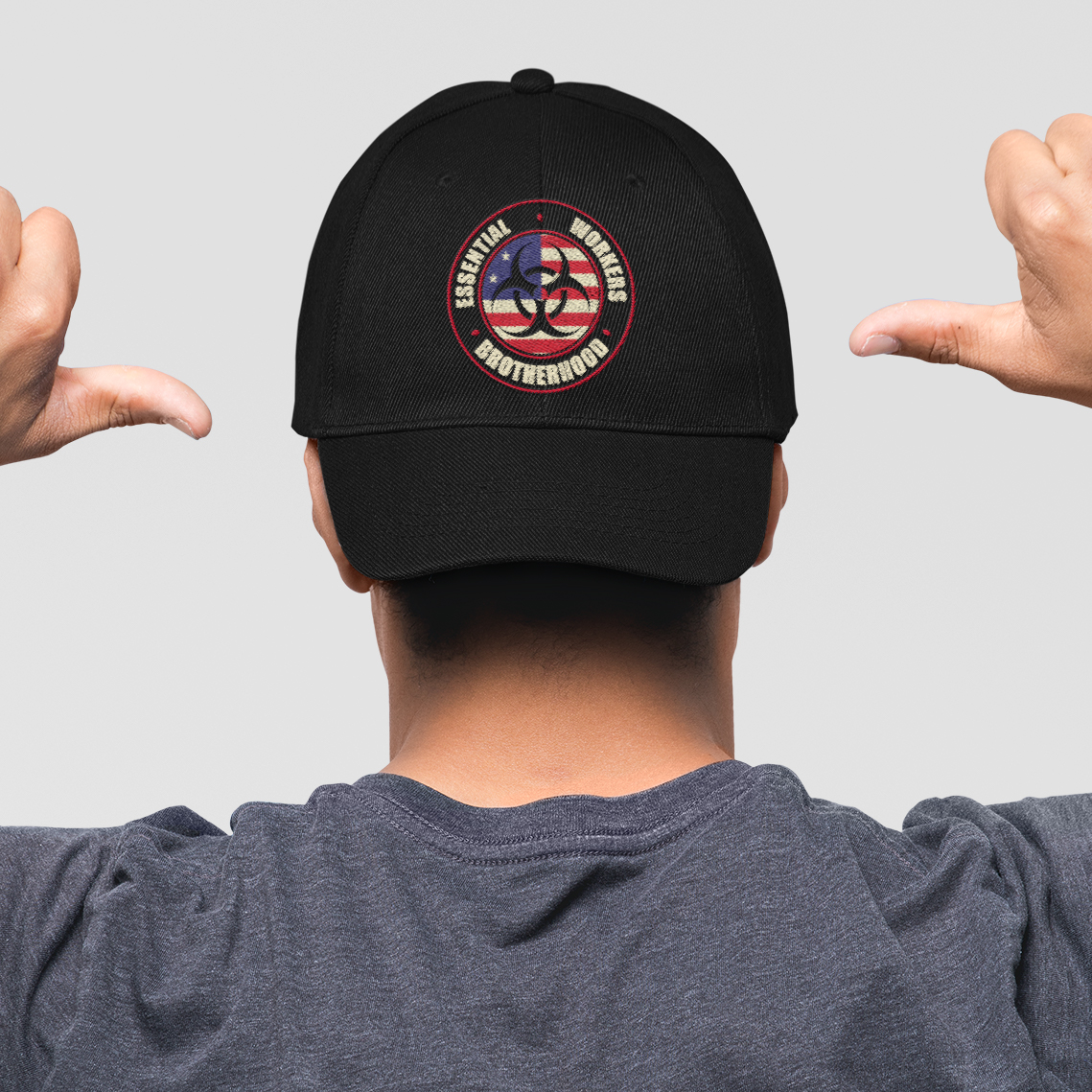 Essential Workers Hats | Essential Employee American 2020 Twill Cap ...