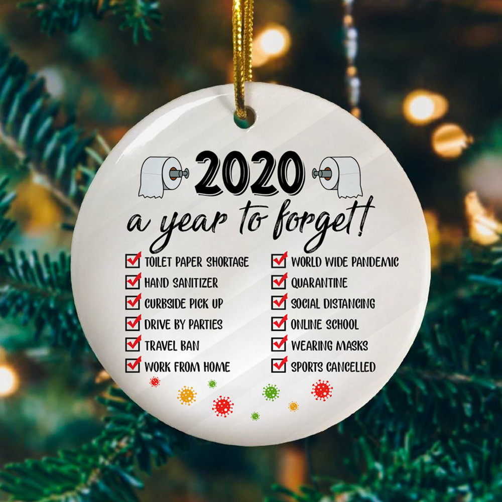 Co-Vid19 Worldwide Pandemic 2020 Ornament | A Year To Remember Ornament ...