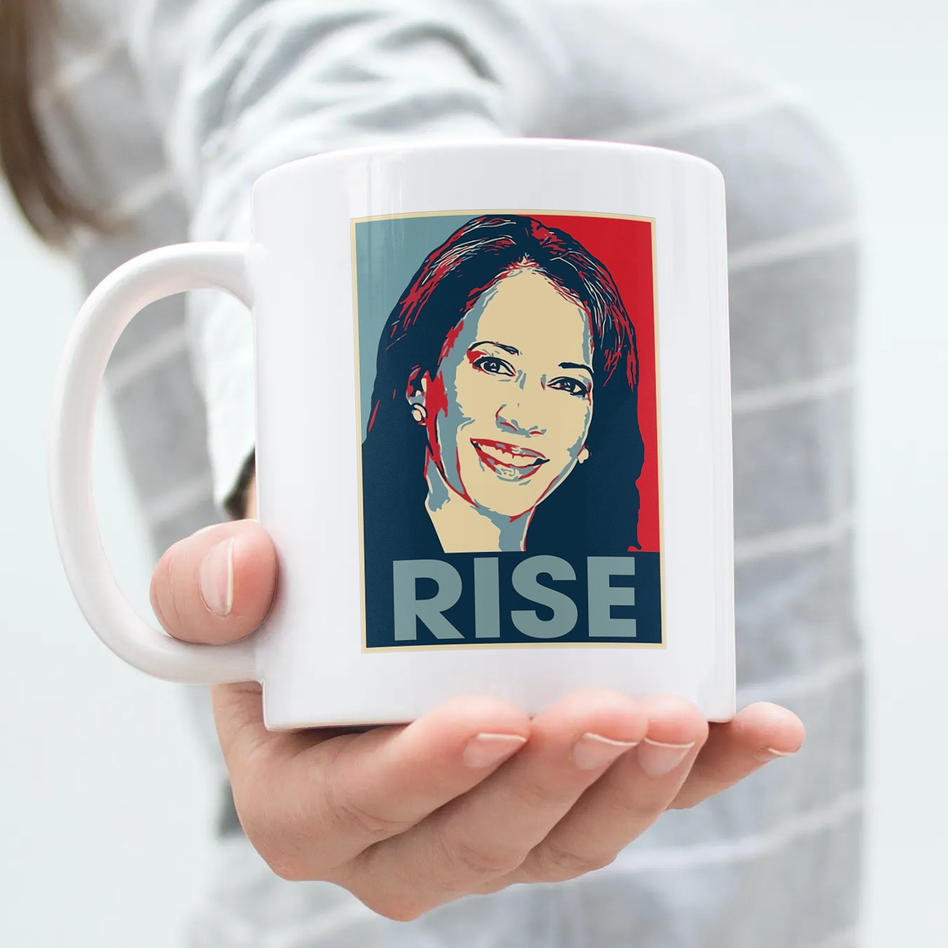 Kamala Harris Coffee Mug | Kamala Harris Rise Vice President Ceramic ...