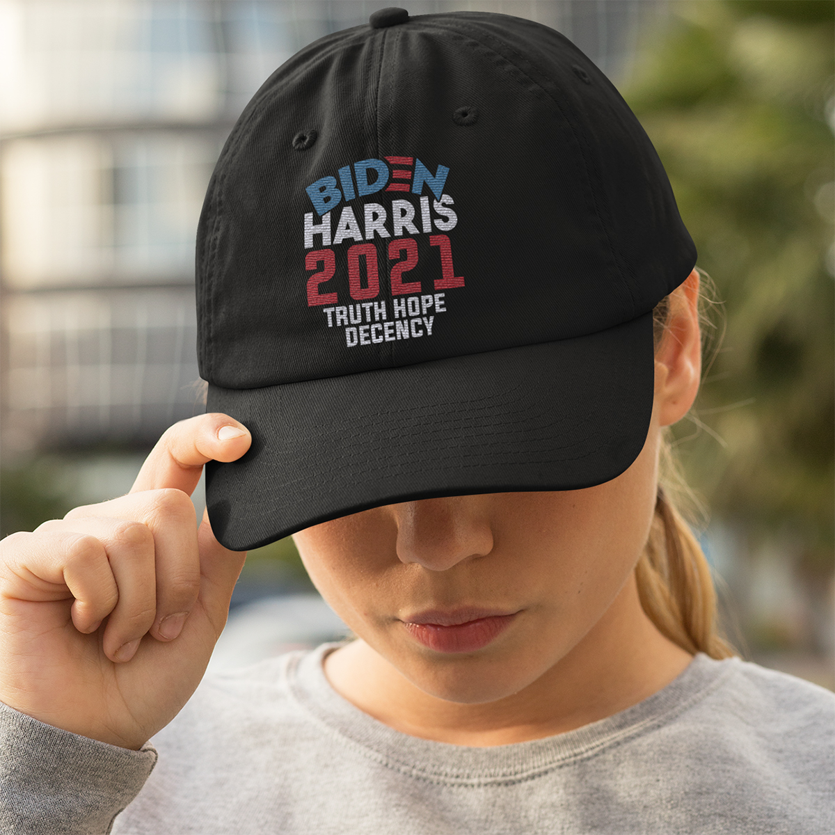 Biden Harris 2021 Hat | Biden Harris 2021 Truth Hope Decency ...