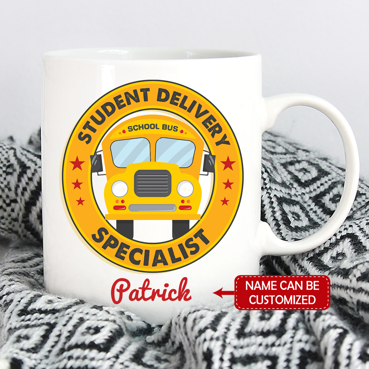 Personalized Student Delivery Specialist Mug | School Bus Driver Gift ...