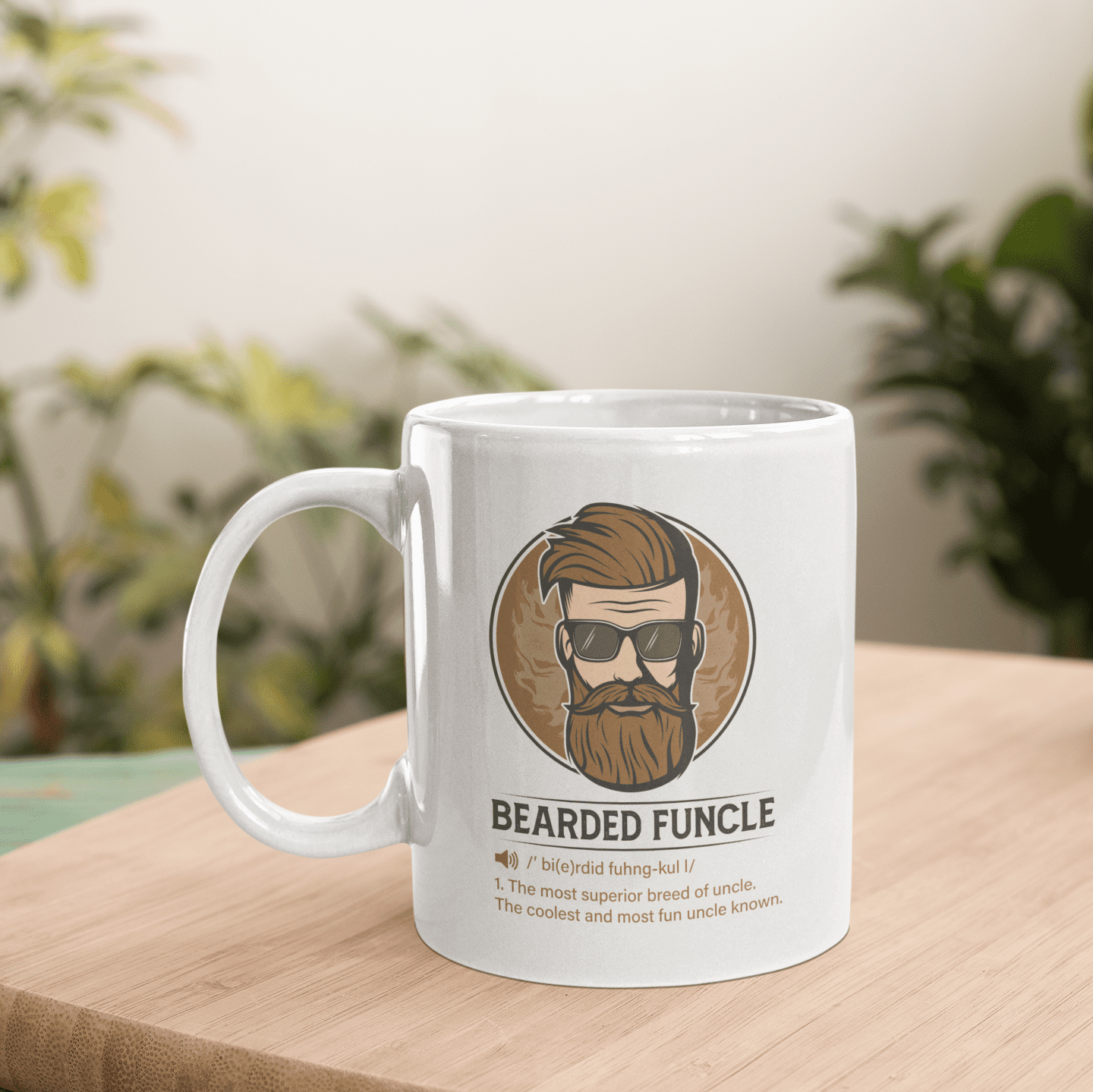Father's Day Gifts For Uncle | Bearded Funcle Coolest And Most Fun ...