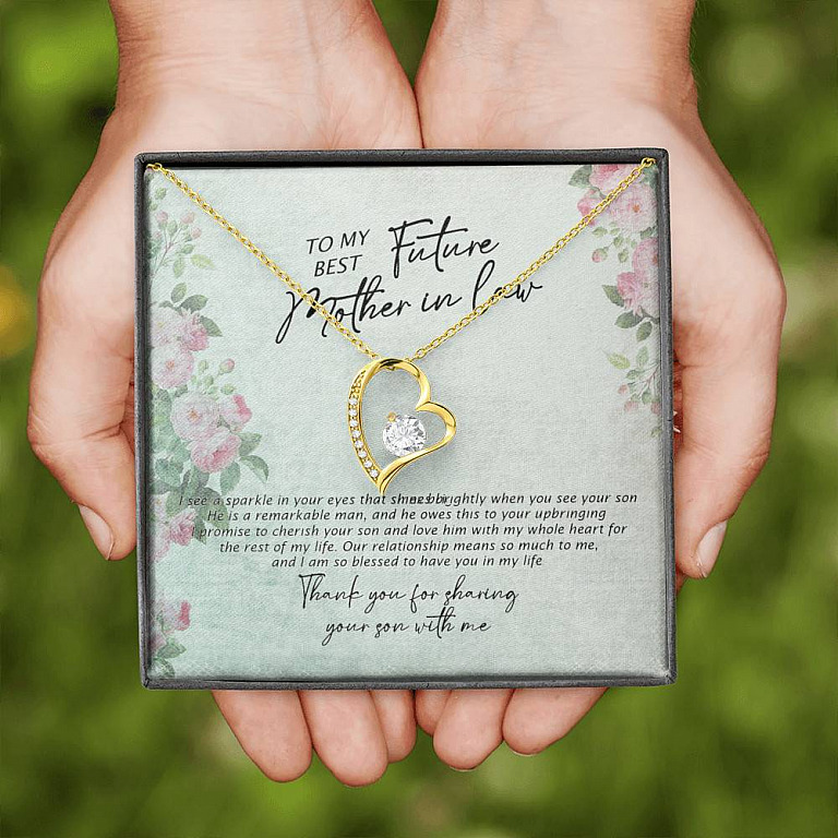 To my future mother in law necklace shineon store