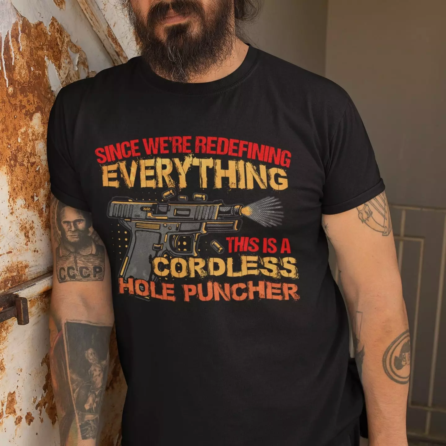 Since We're Redefining Everything This Is A Cordless Hole Puncher Funny ...