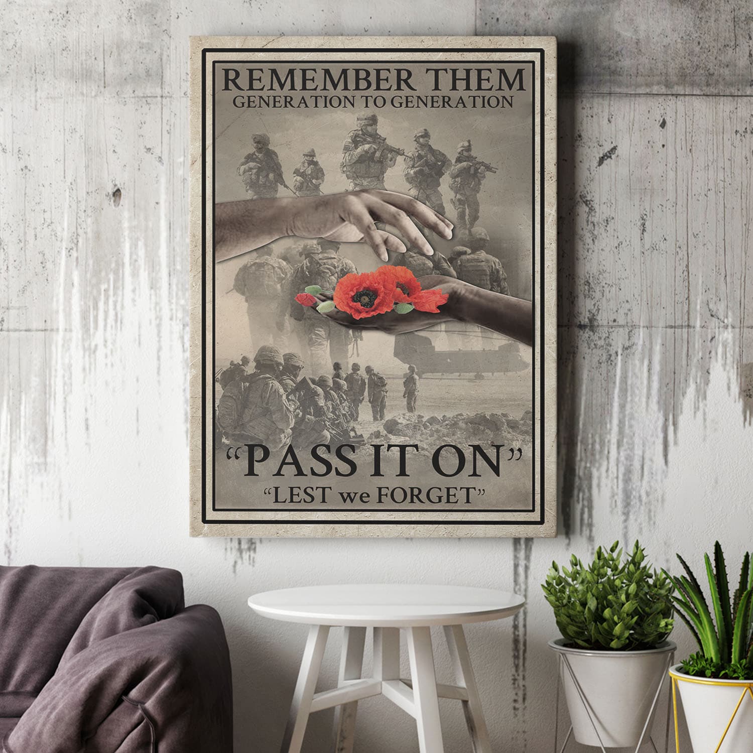 Remember Them Generation To Generation Pass It On Lest We Forget ...