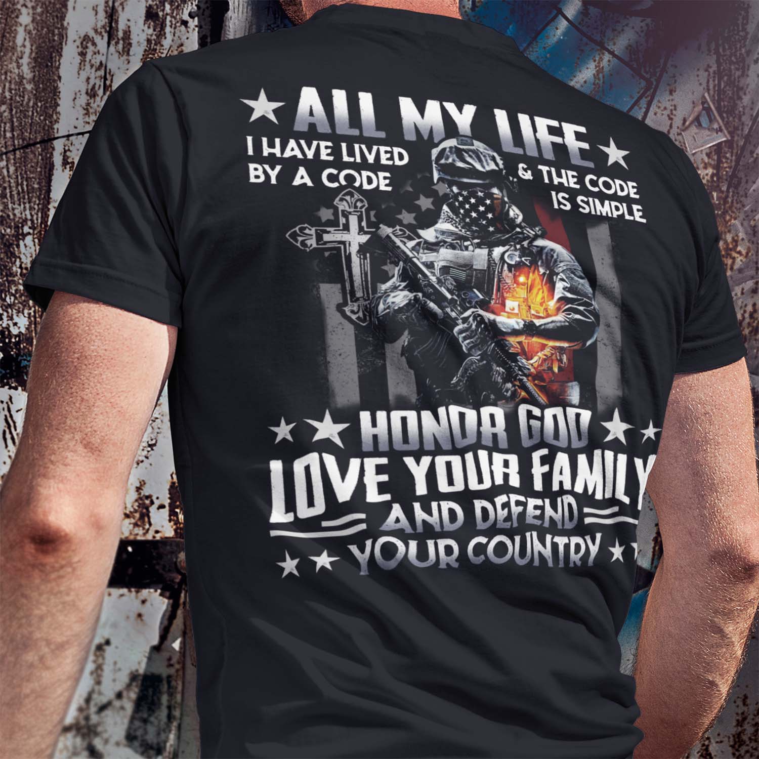 All My Life I Have Lived By A Code And The Code Is Simple Honor God ...