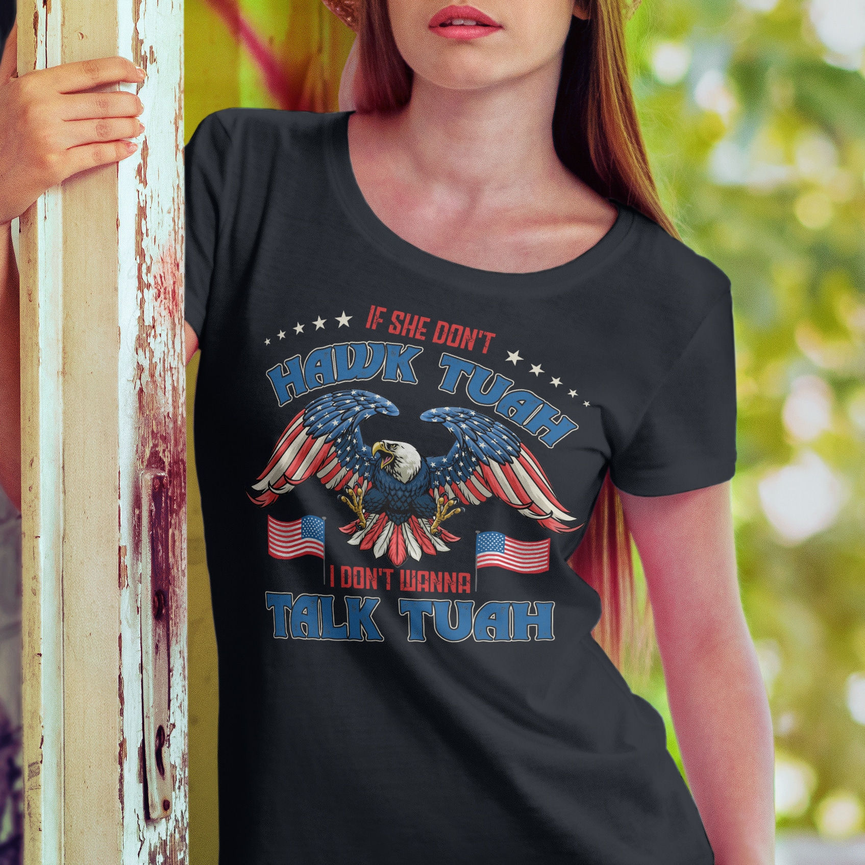 Hawk Tuah 24 Shirt | If She Don't Hawk Tuah I Don't Wanna Tawk Tuah ...